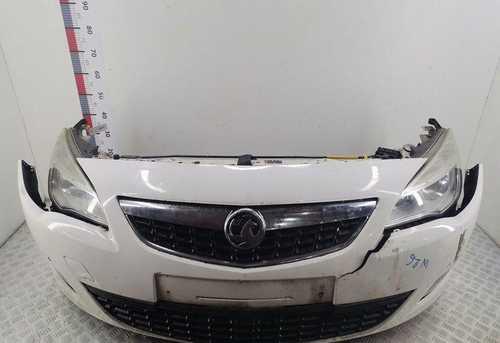 Бампер (ноускат) для Opel Astra J R0B2B4F12K1V1