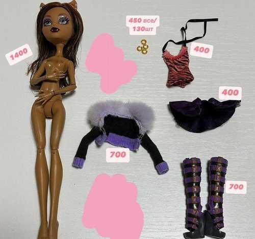Monster high clawdeen wolf