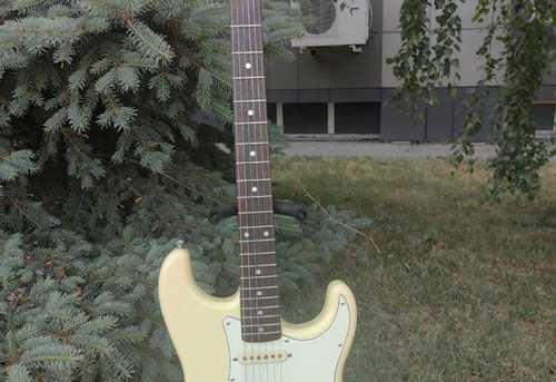 Гитара Squier stratocaster silver series Japan