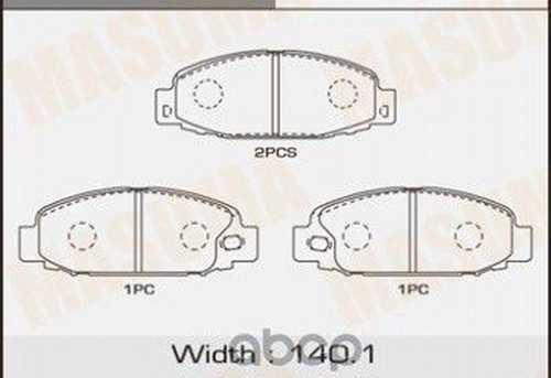 Тормозные колодки дисковые fuso canter MS3347 M