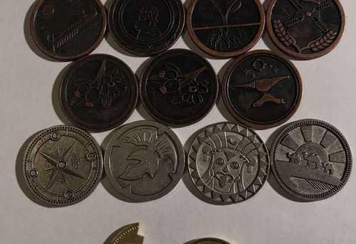 Монетки из пятерочки, магнита продажа/обмен