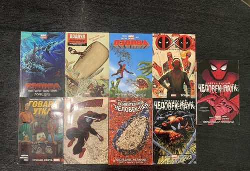Комиксы Marvel, Deadpool, Spider-Man, Сорвиголова