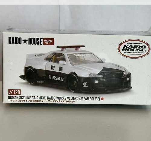 Kaido house nissan gtr r34 (mini gt)