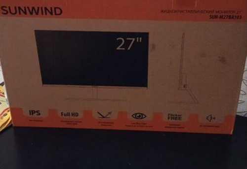 Новый Монитор SunWind IPS 27 дюймов 75Гц