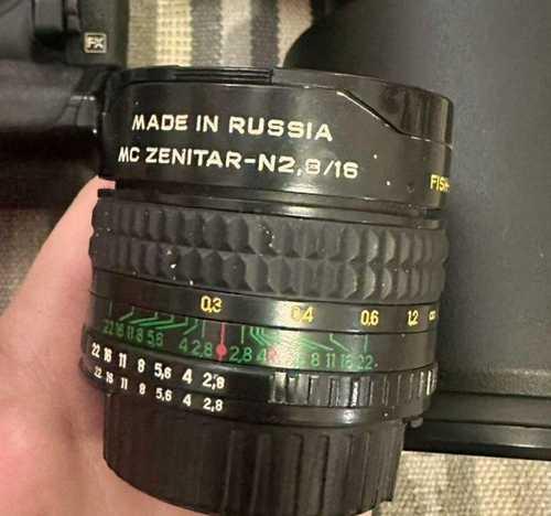 Объектив мс зенитар 16 2.8 nikon