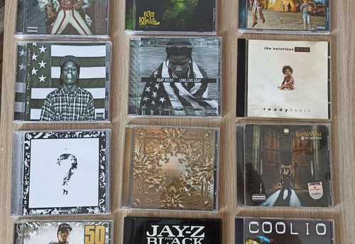 Музыкальные Cd диски rap, hip hop