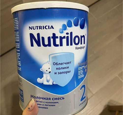 Молочная смесь nutrilon 2 с 6 мес