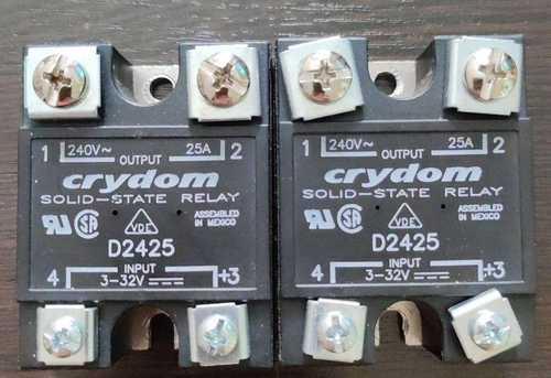 Реле твердотельное Crydom d2425 25A/240V