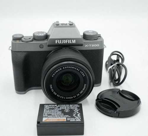 Беззеркальная камера Fujifilm X-T200 Kit 15-45mm
