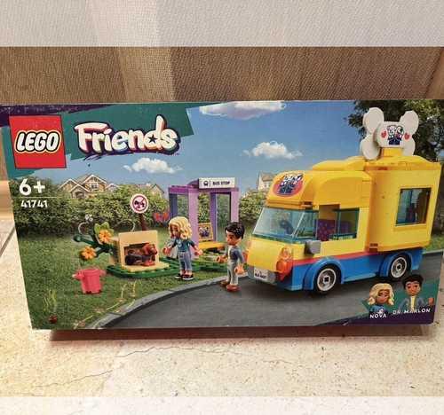 Lego friends Фургон для спасения собак 41741