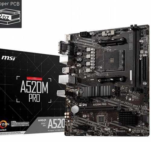 Msi a520m pro   ryzen 5 3600