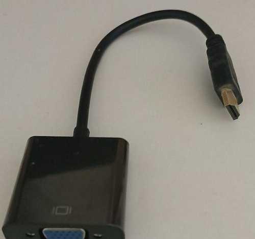 Адаптер hdmi в VGA   AUX