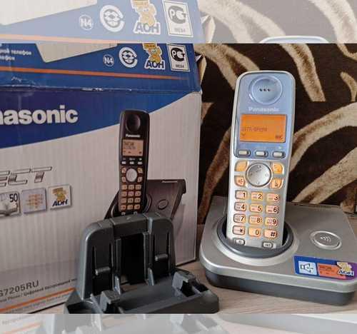 Dect-телефон Panasonic KX-TG7205RU