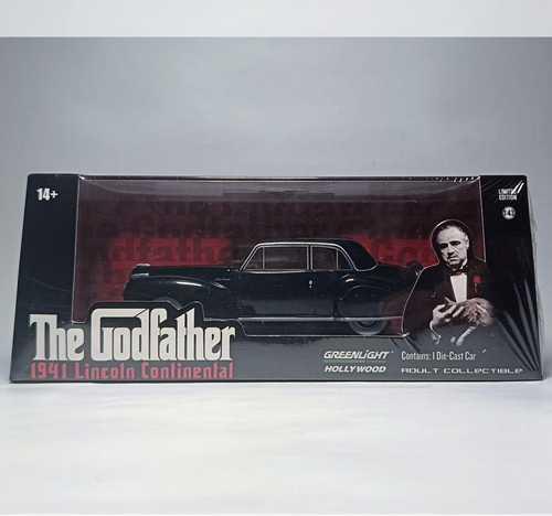 1941 Lincoln Continental Godfather 1:43 Greenlight