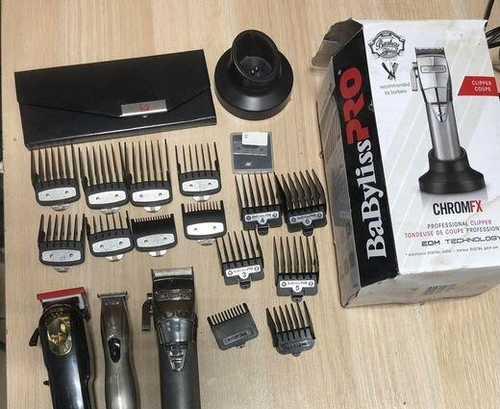 Andis триммер, wahl majic clip, baby liss pro