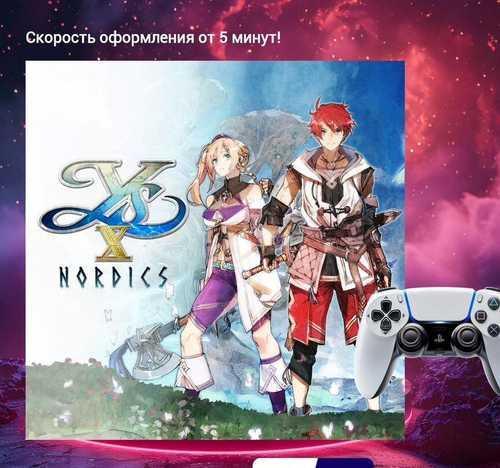 Ys X: Nordics PS5 и PS4