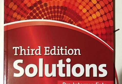 Solutions Pre- Intermediate Third Edition