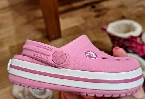 Шлепанцы crocs детские