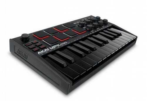 Midi-клавиатура akai PRO MPK mini MK3 Black