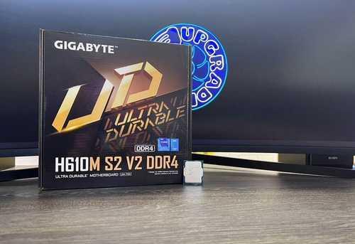 Intel Core i3 12100F + Gigabyte H610M S2 V2 (New)