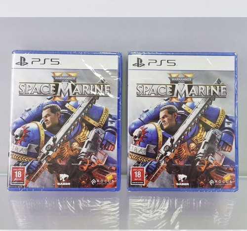 Warhammer 40000 Space Marine 2 ps5 диск