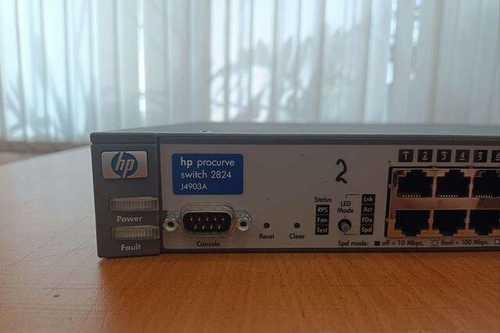 Коммутатор управляемый HP Procurve Switch 2824