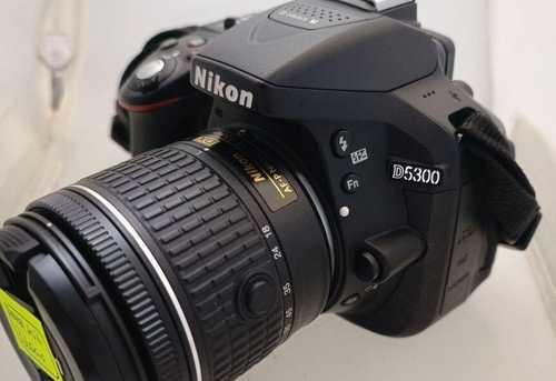 Фотоаппарат Nikon D5300 kit 18-55mm VR б/у