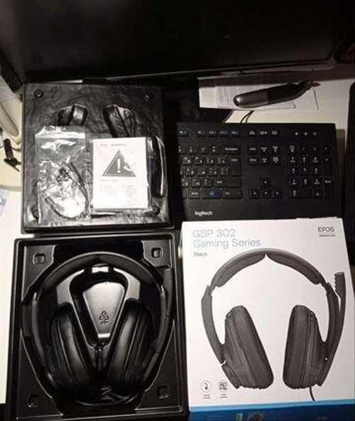 Игровые наушники с микрофоном Sennheiser GSP 302