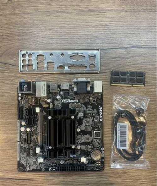 Материнская плата Asrock j3455-itx