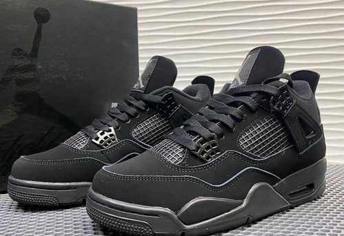 Зимние кроссовки Nike Air Jordan 4 Retro Black