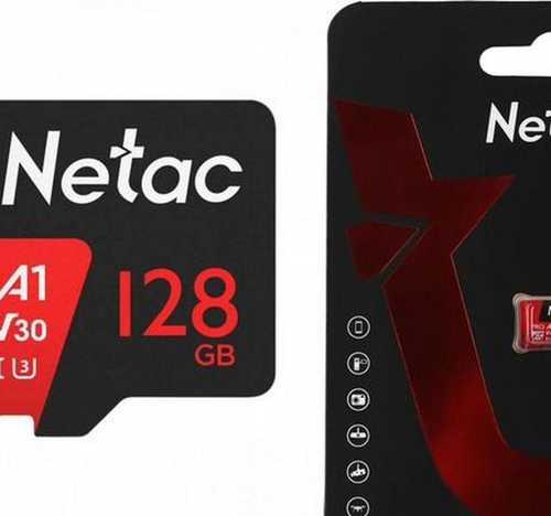 Карта памяти MicroSD 128 Гб Netac P500 Extreme Pro