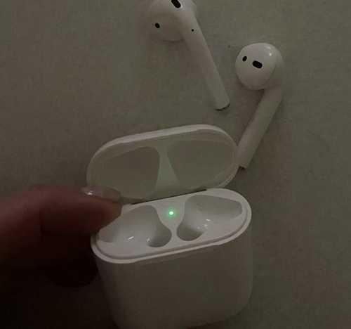 Беспроводные наушники apple airpods 2