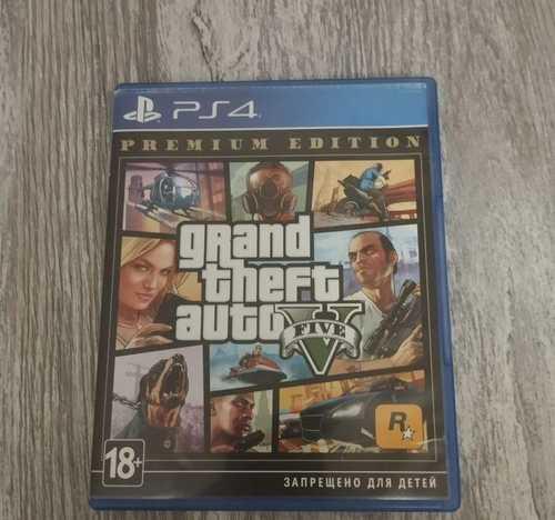 Гта 5 (Grand theft auto 5) на PS4