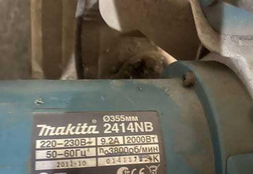 Торцовочная пила makita 2414NB