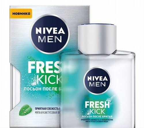 Nivea men fresh kick лосьон после бритья
