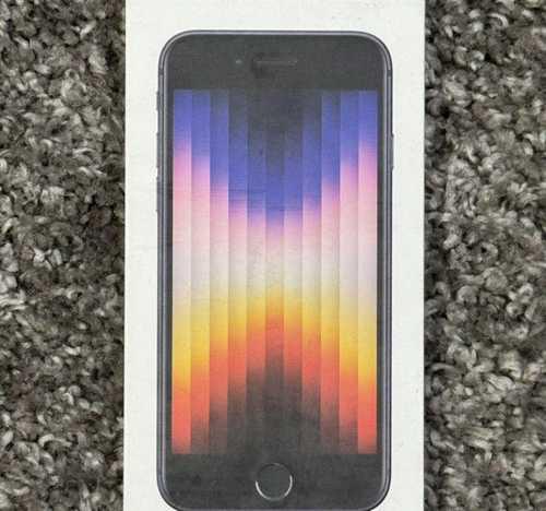 iPhone SE 3 64gb Midnight (Новый, sim esim)