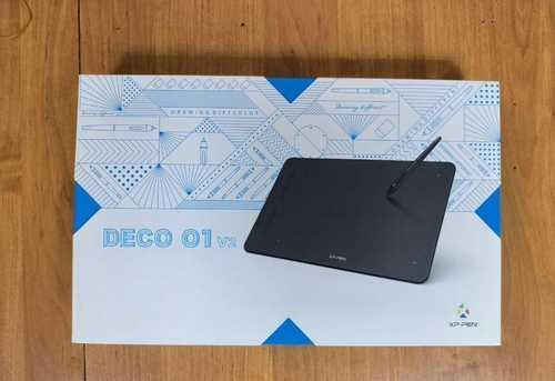 Графический планшет xp pen deco 01 v2