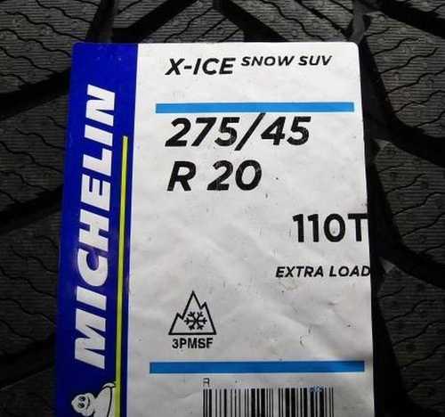 Michelin X-Ice Snow SUV 275/45 R20 и 305/40 R20 112T