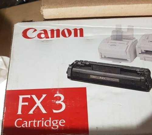 Картридж принтера оригинал Canon FX-3