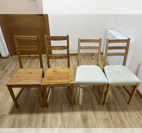 Стулья IKEA кухонные из массива дерева