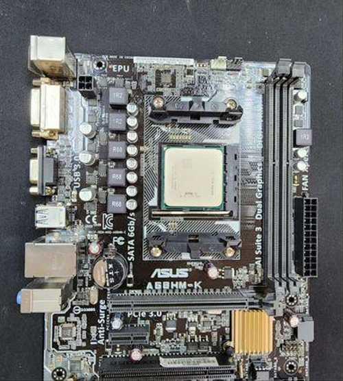 MB Asus A68HM-K + CPU A10-7860K 3.6Ghz