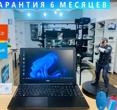 Игровой ноутбук Acer i3 RAM 8GB SSD с гарантией