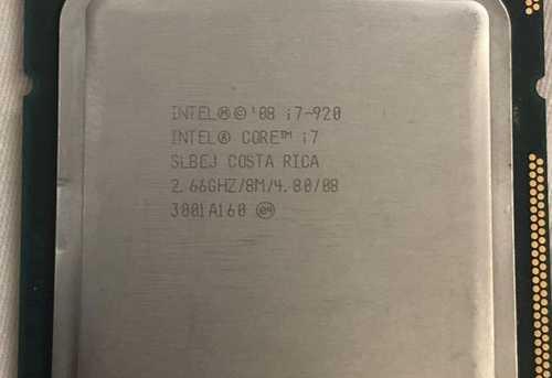 Процессор Intel Core i7 920 (2,66Ghz ) новый