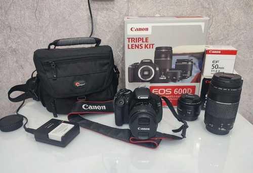 Фотоаппарат - Canon EOS 600D