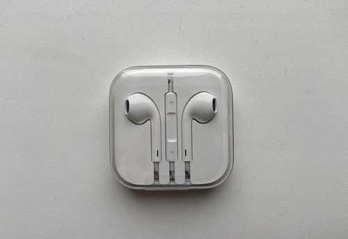 Наушники Apple EarPods 3.5 мм (Новые от iPhone 5s)