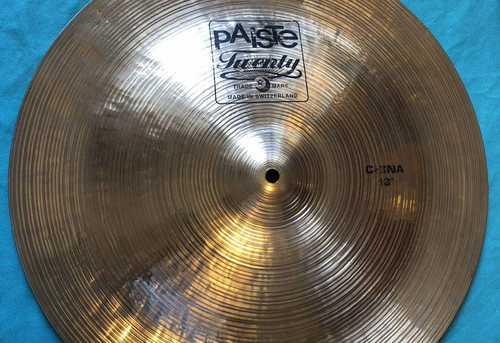 Тарелки Paiste, Zildjian, Sabian