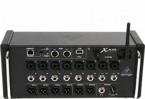 Цифровой микшерный пульт behringer XR16