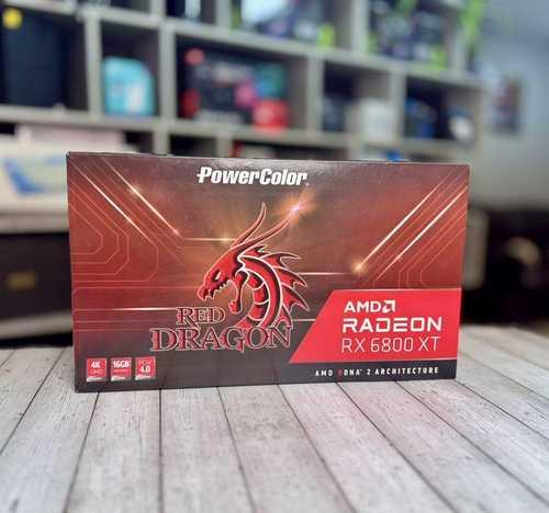 Видеокарта PowerColor RX 6800 XT Red Dragon / 16Gb