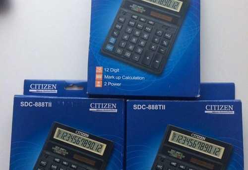 Калькулятор citizen SDC-888TII