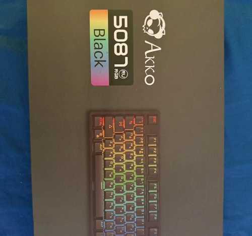 Клавиатура akko 5087 rgb